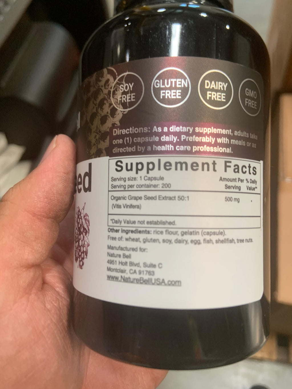 grape seed extract for skin vitality