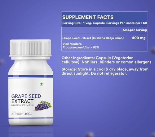 grape seed extract promotes hair health