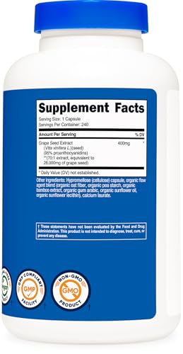 Grape seed extract side effects and uses