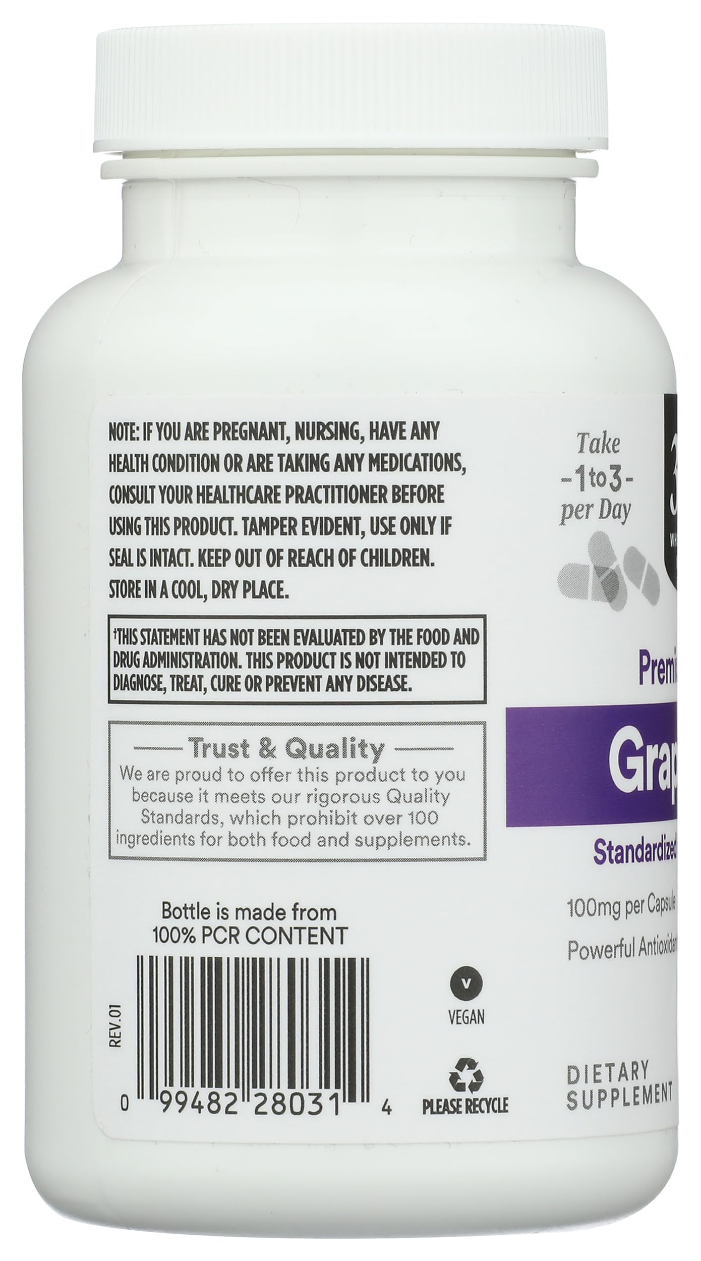 grape seed extract side effects overview