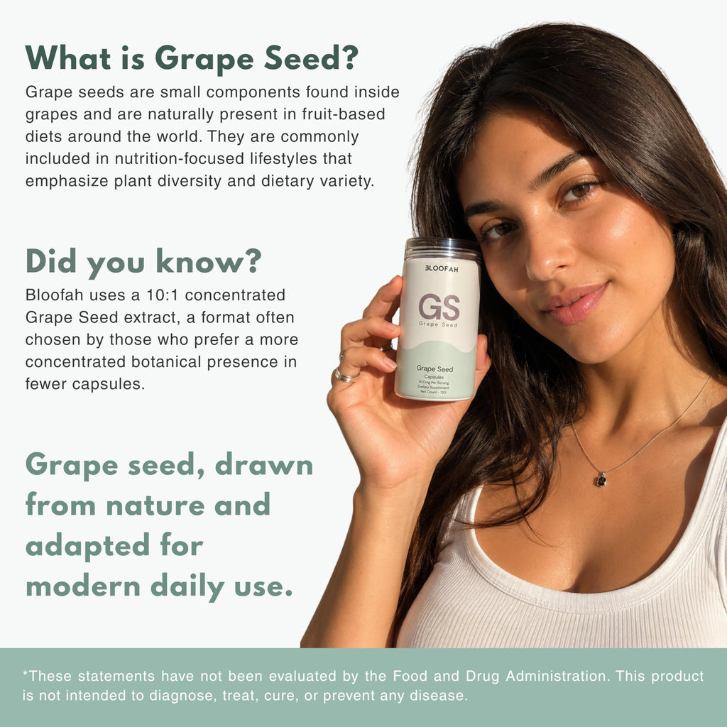 grape seed extract supplement for vitality
