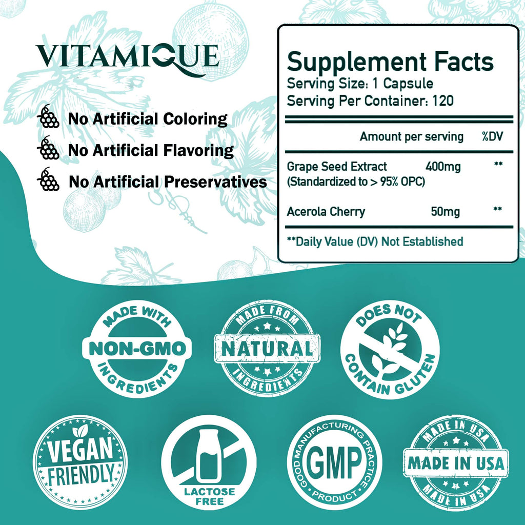 grape seed extract with acerola cherry
