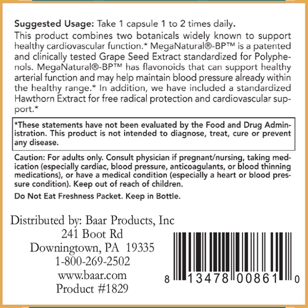 grape seed extract with hawthorn