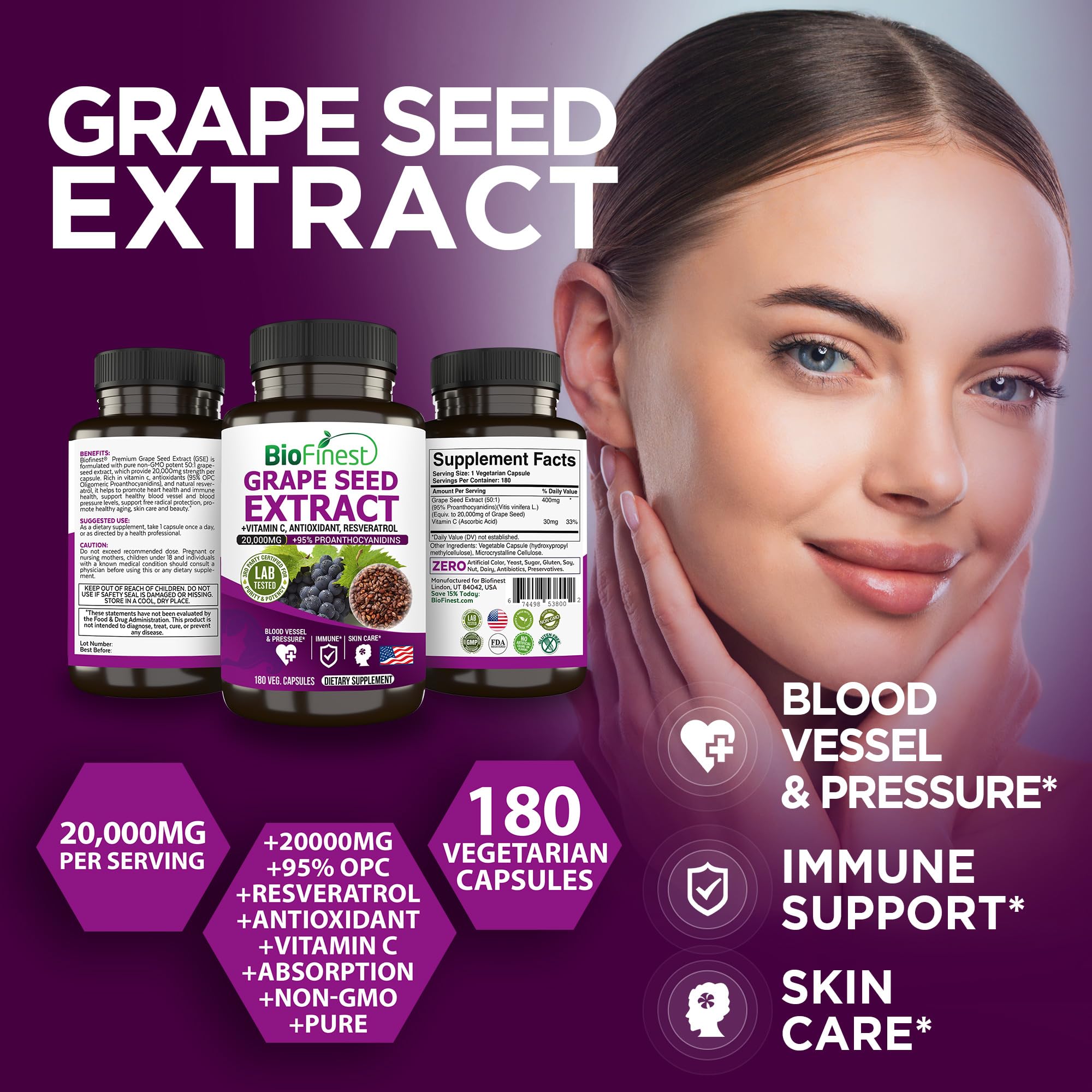 grape seed extract with vitamin C