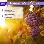 Grape trace minerals for daily energy
