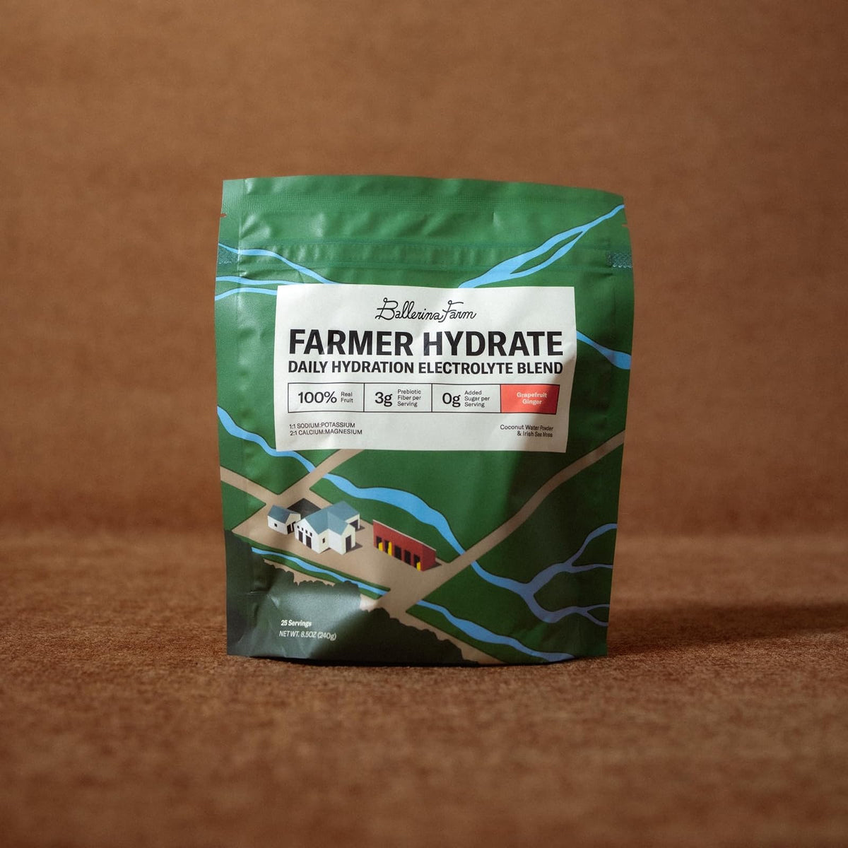 grapefruit ginger electrolyte drink mix