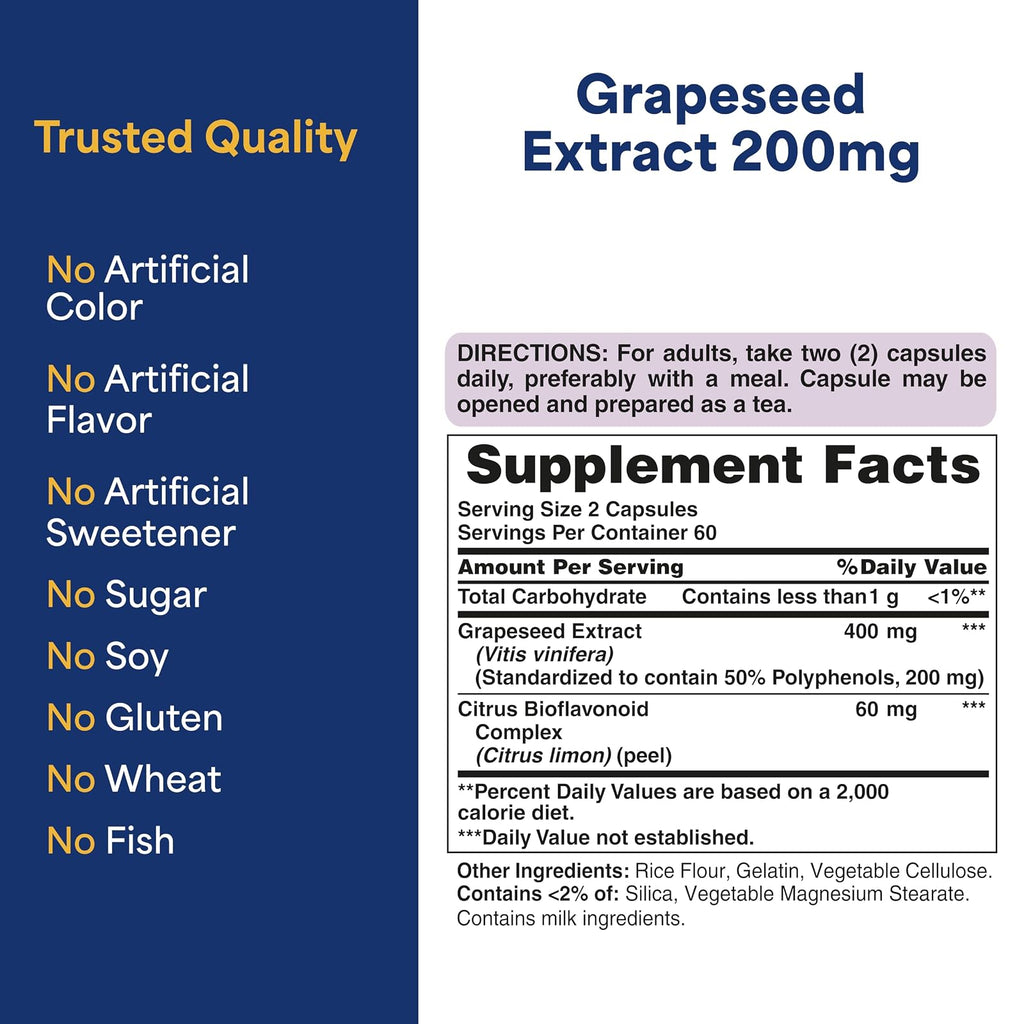 grapeseed extract for heart health