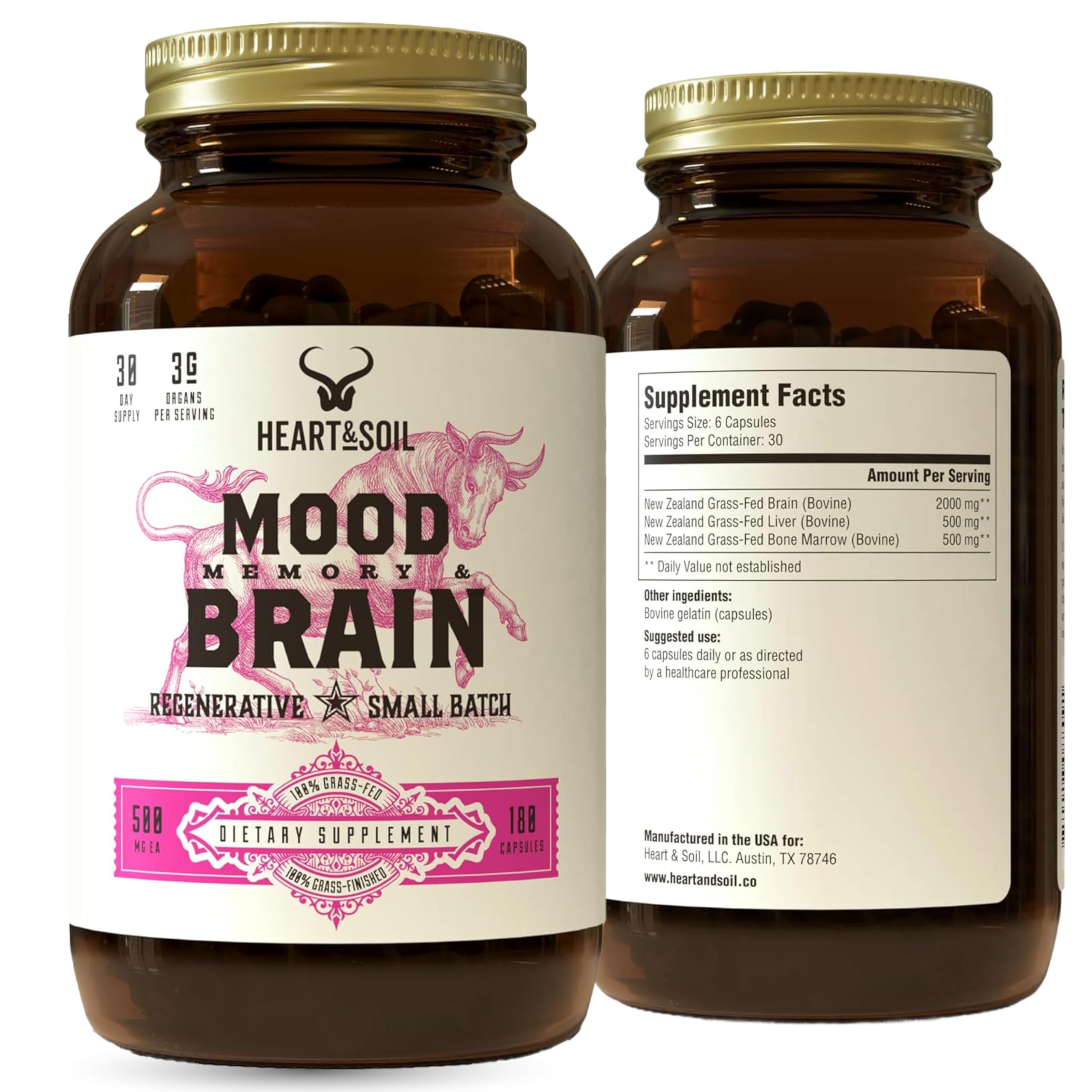 grass-fed beef brain for cognitive support