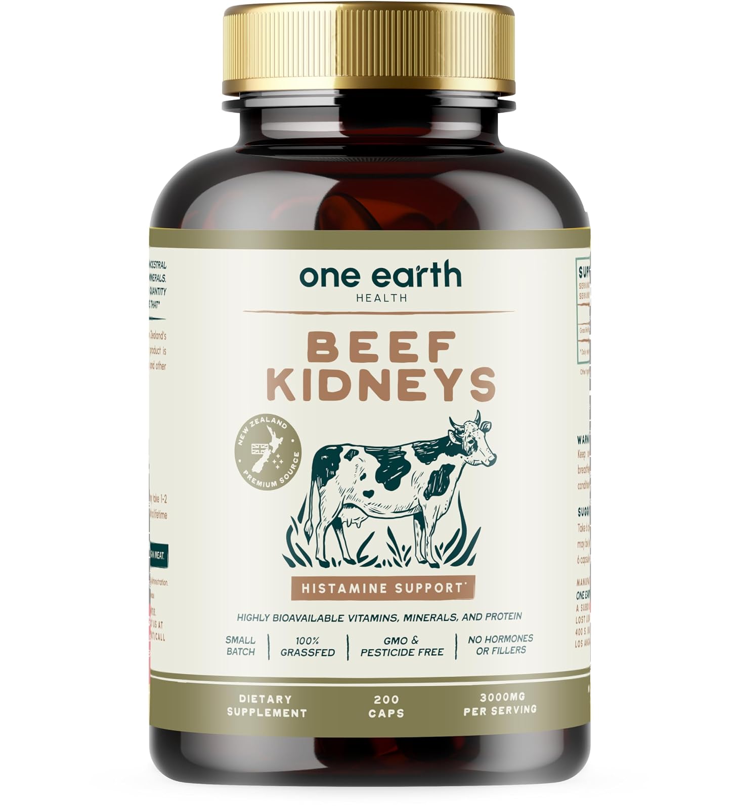 grass fed beef kidney multivitamins
