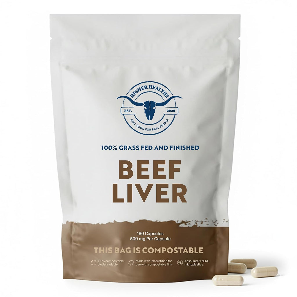 grass fed beef liver capsules benefits