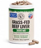 Grass Fed Beef Liver capsules for energy