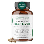 Grass fed beef liver capsules