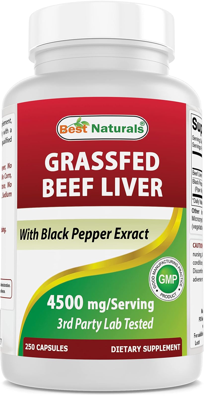 grass fed beef liver capsules