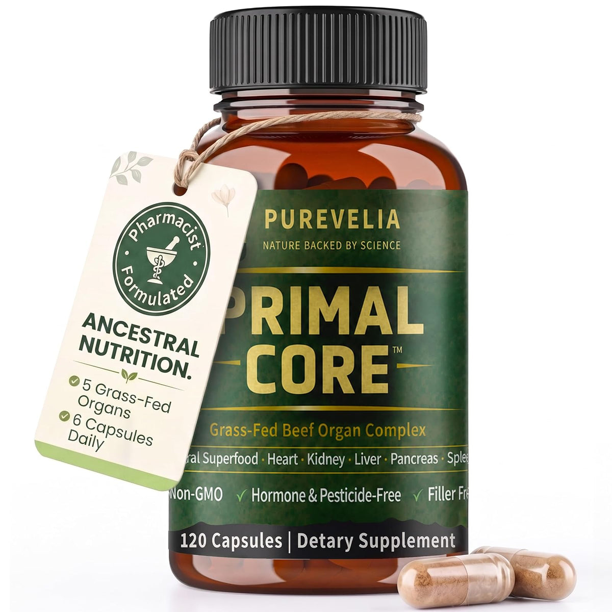 grass fed beef liver capsules
