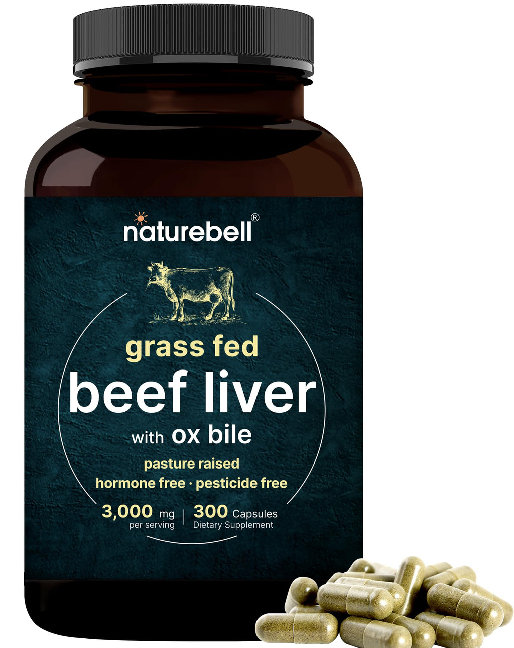 grass fed beef liver capsules