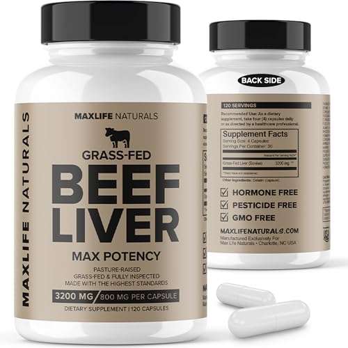 grass fed beef liver capsules