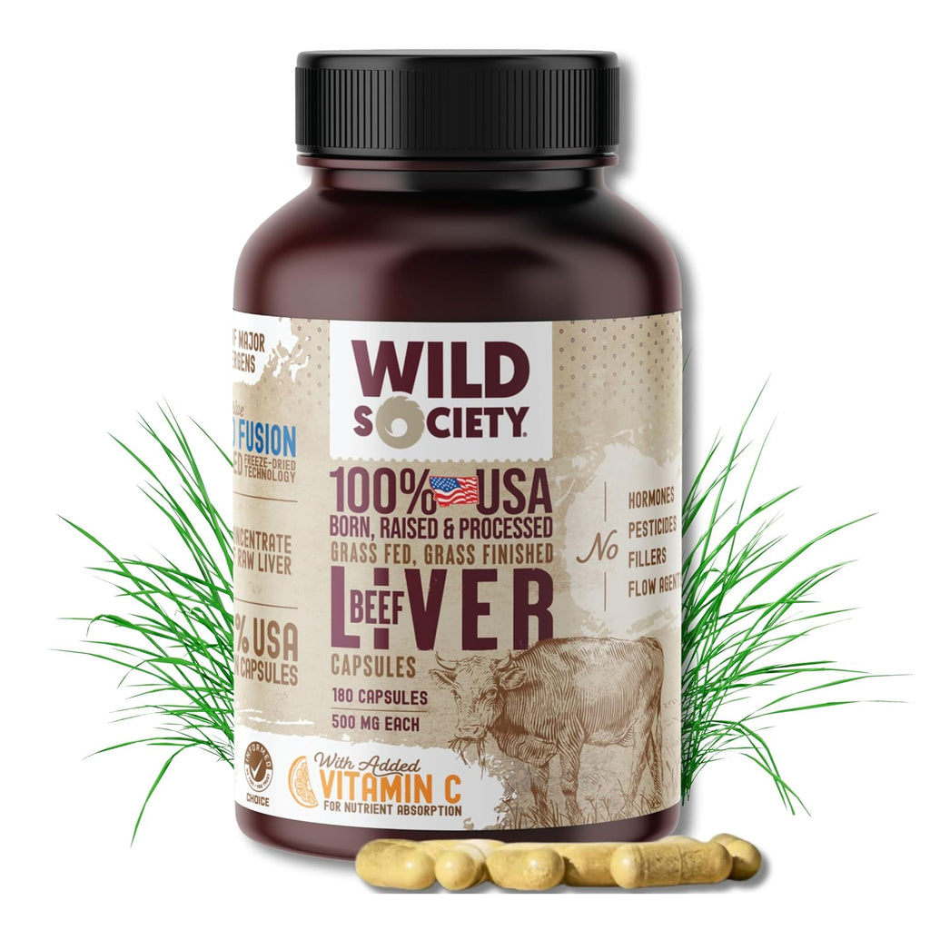 grass fed beef liver capsules