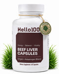 Grass Fed beef liver extract capsules