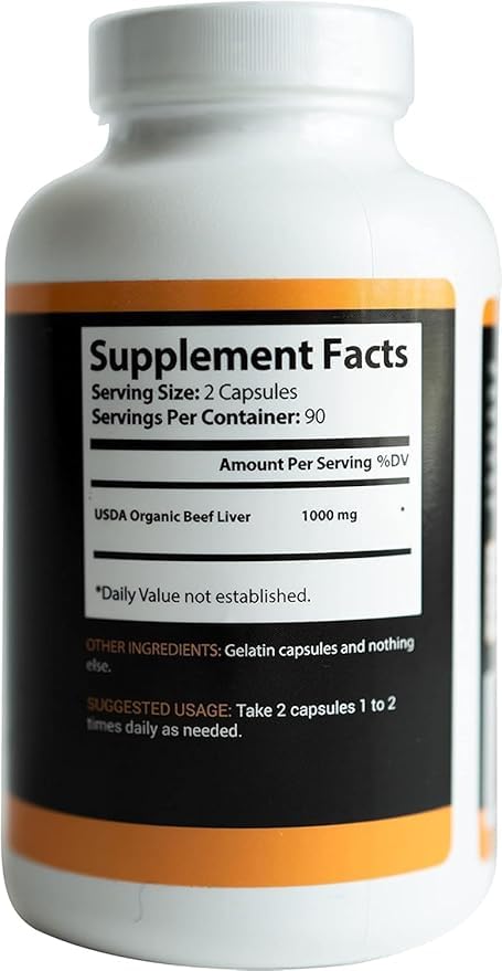 grass fed beef liver for men's health