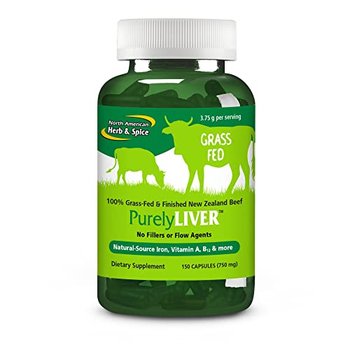 Grass-fed beef liver supplement