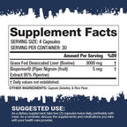 grass-fed beef liver supplement