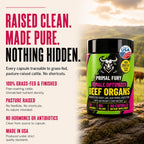 grass fed beef organ supplement capsules