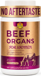 grass-fed beef organ supplement capsules