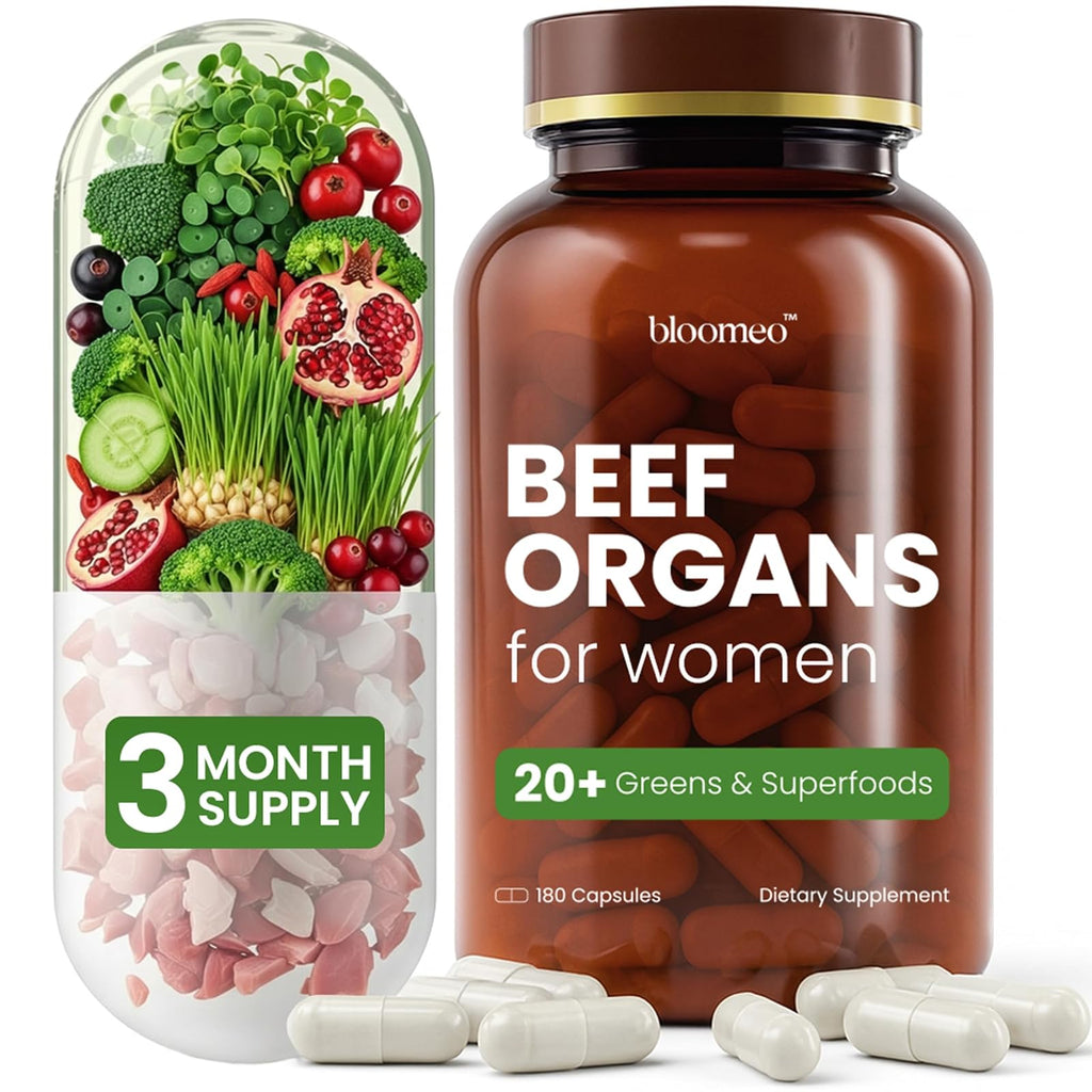 grass fed beef organ supplement capsules