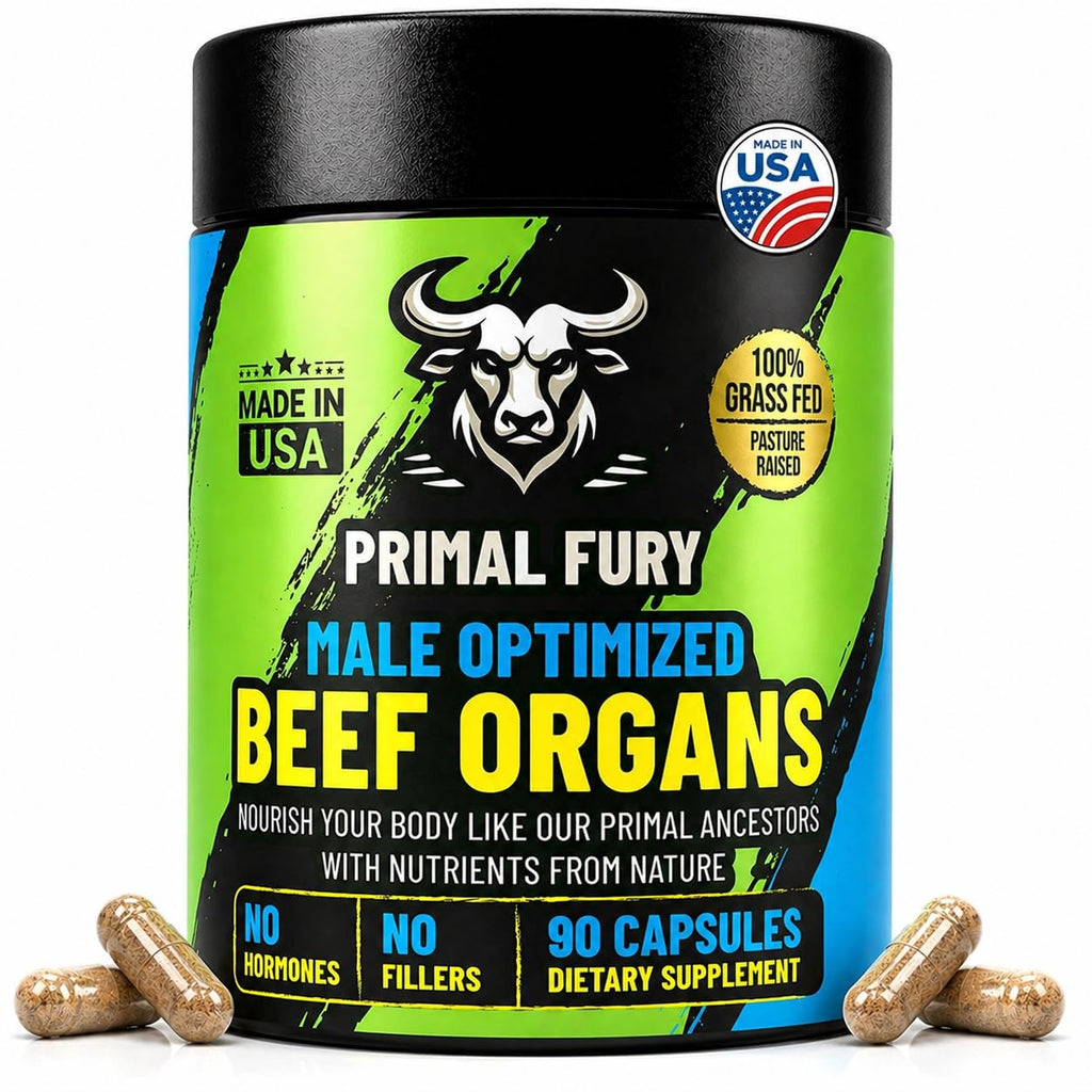 grass fed beef organ supplement capsules