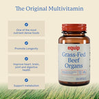 Grass-fed beef organ supplements