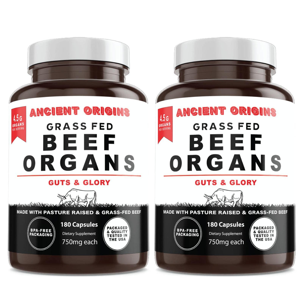 grass fed beef organs for vitality