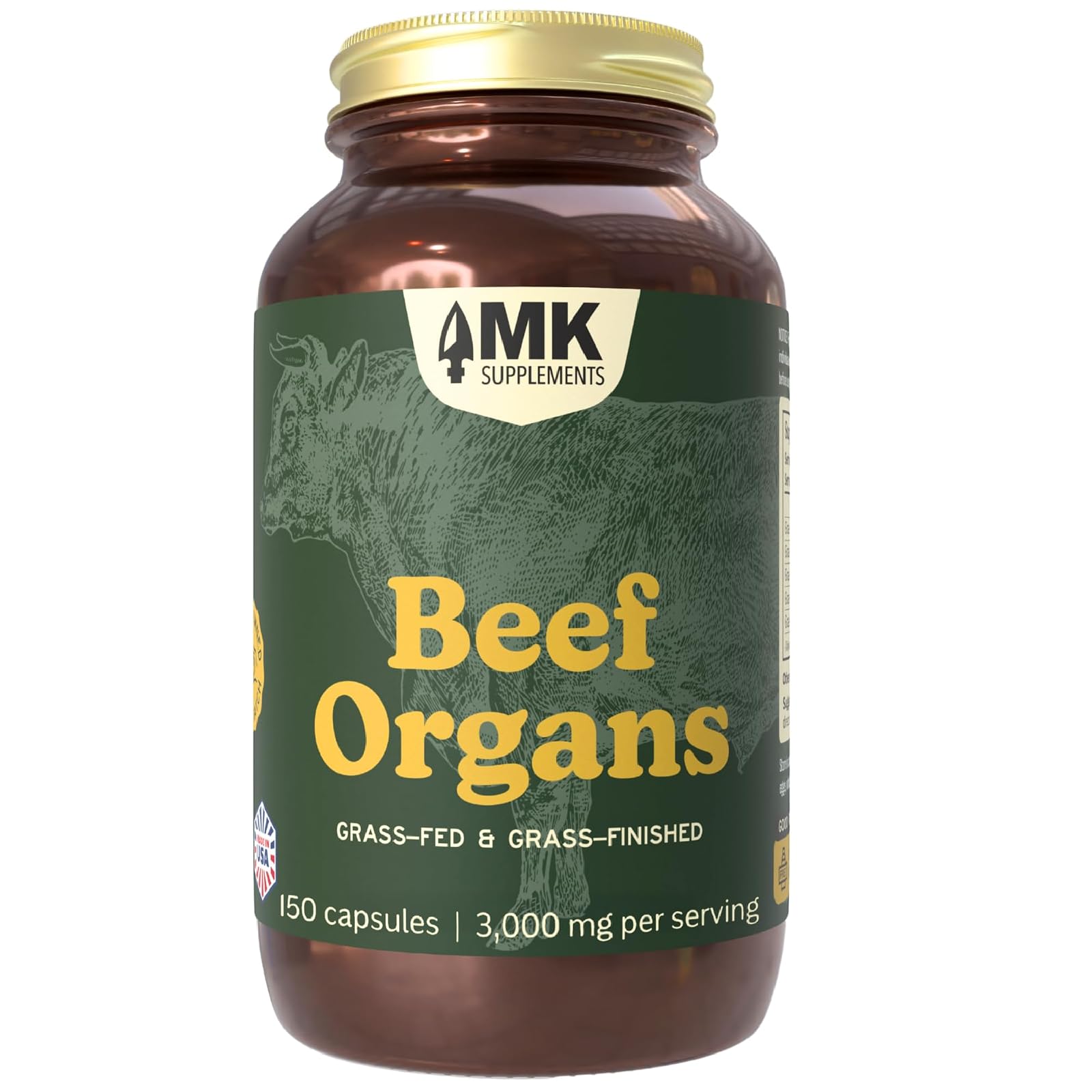 grass-fed beef organs multivitamin