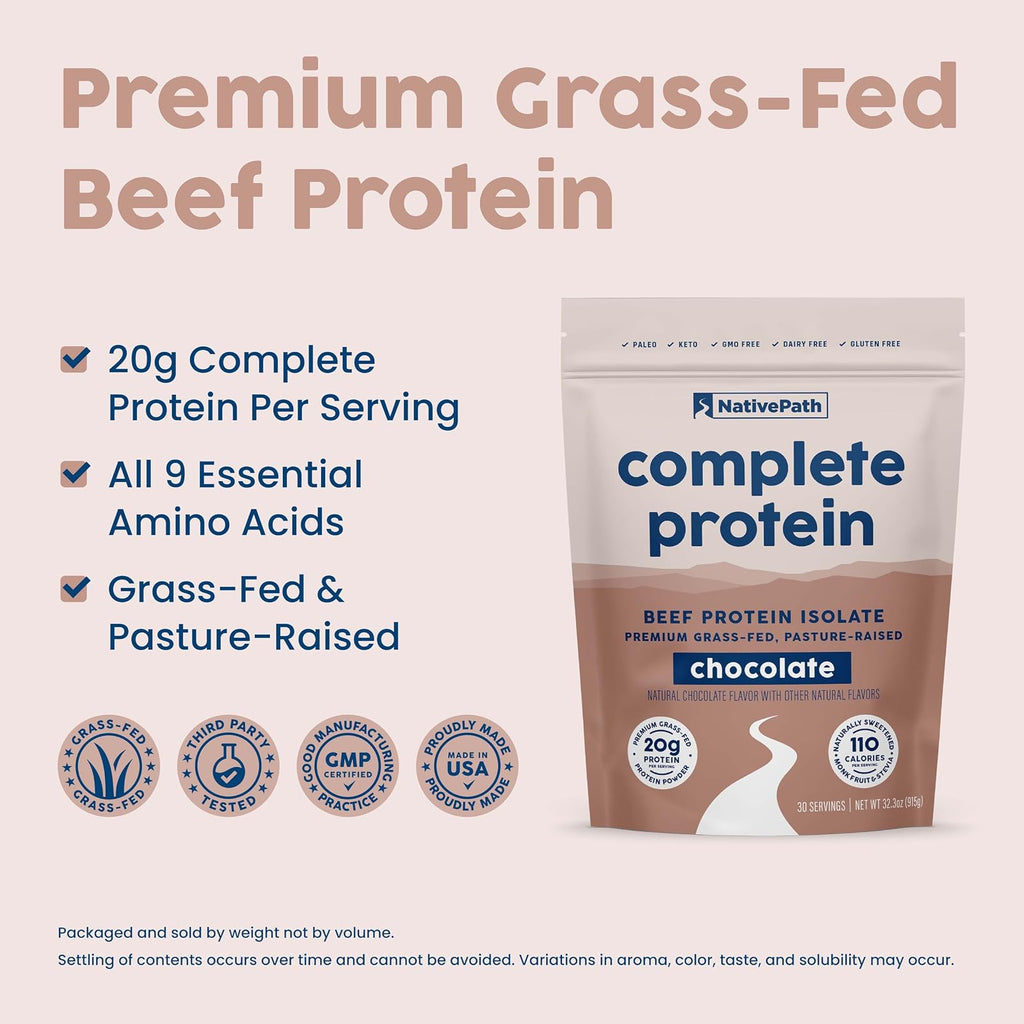 grass-fed beef protein powder benefits