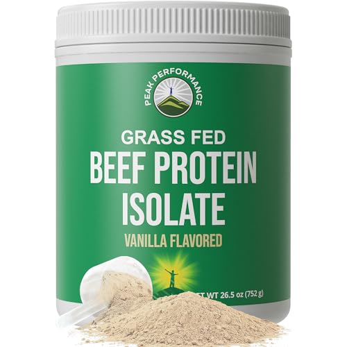 grass fed beef protein powder vanilla