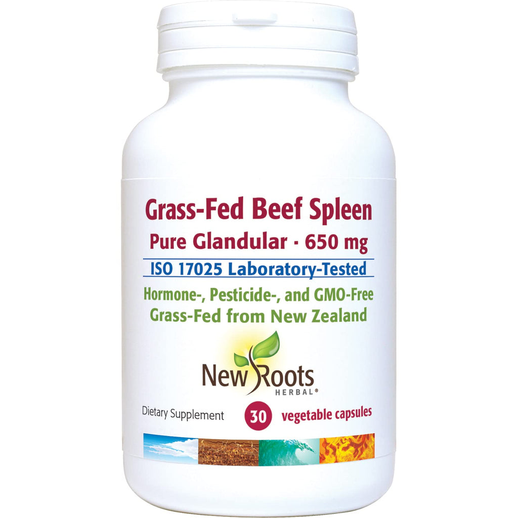 Grass-fed beef spleen supplement