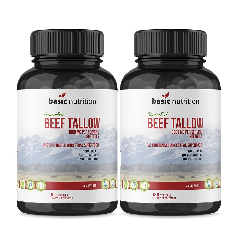 grass fed beef tallow softgels