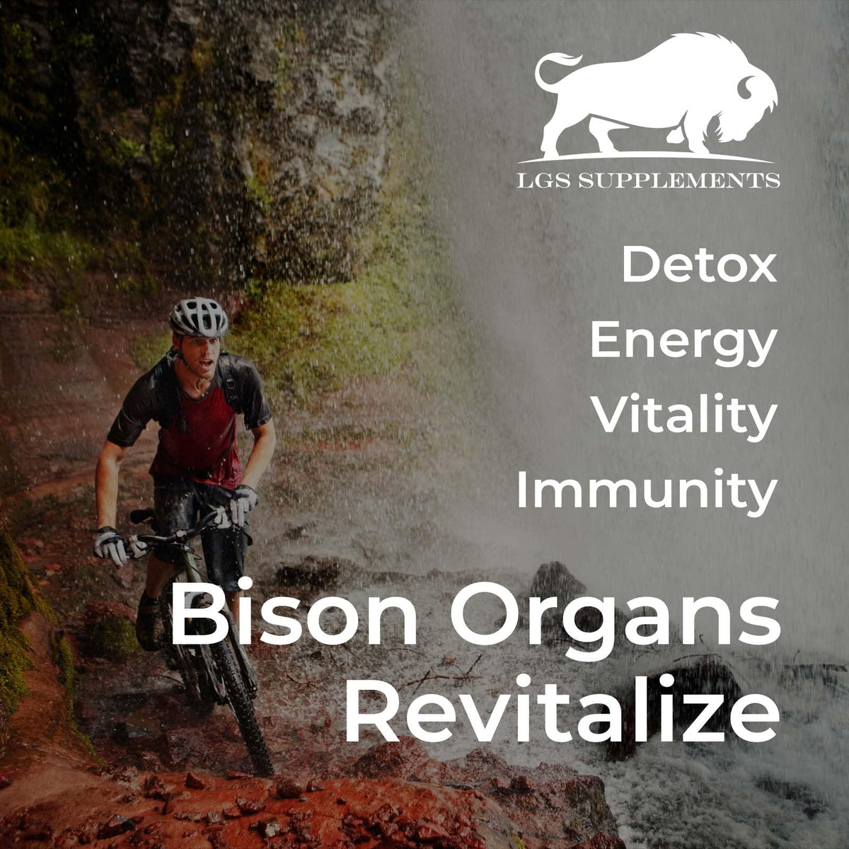 grass fed bison capsules for vitality