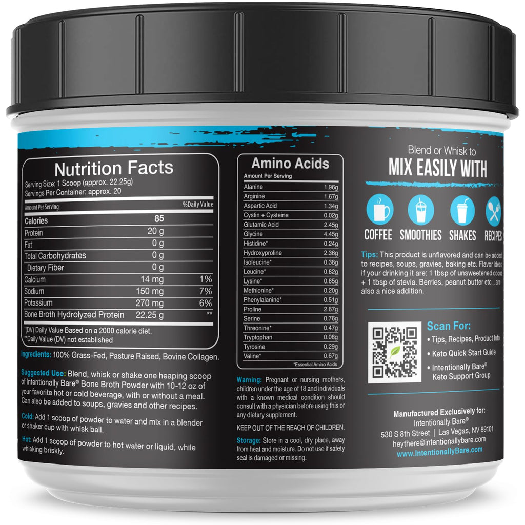 grass fed bone broth protein