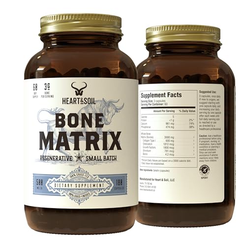 grass fed bone matrix capsules