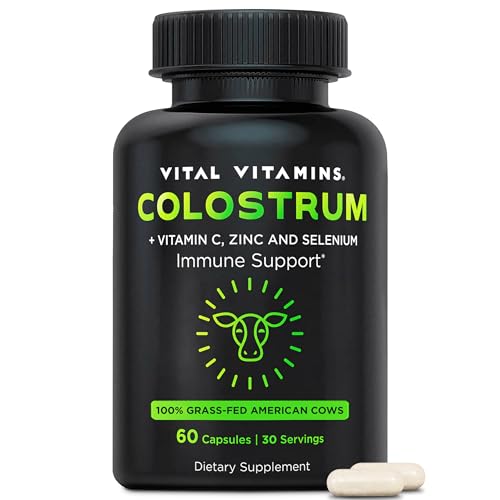 grass-fed bovine colostrum capsules