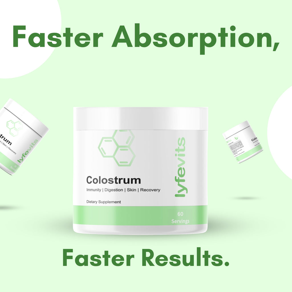 grass-fed bovine colostrum for wellness