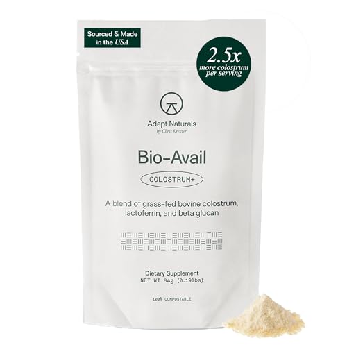 grass-fed bovine colostrum powder for immunity