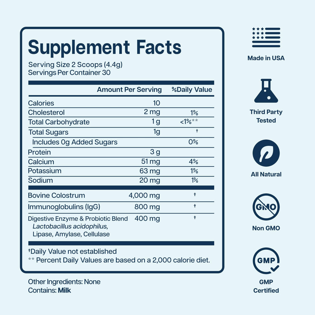 grass fed bovine supplement for families