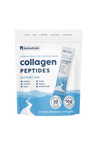 grass-fed collagen peptides stick packs