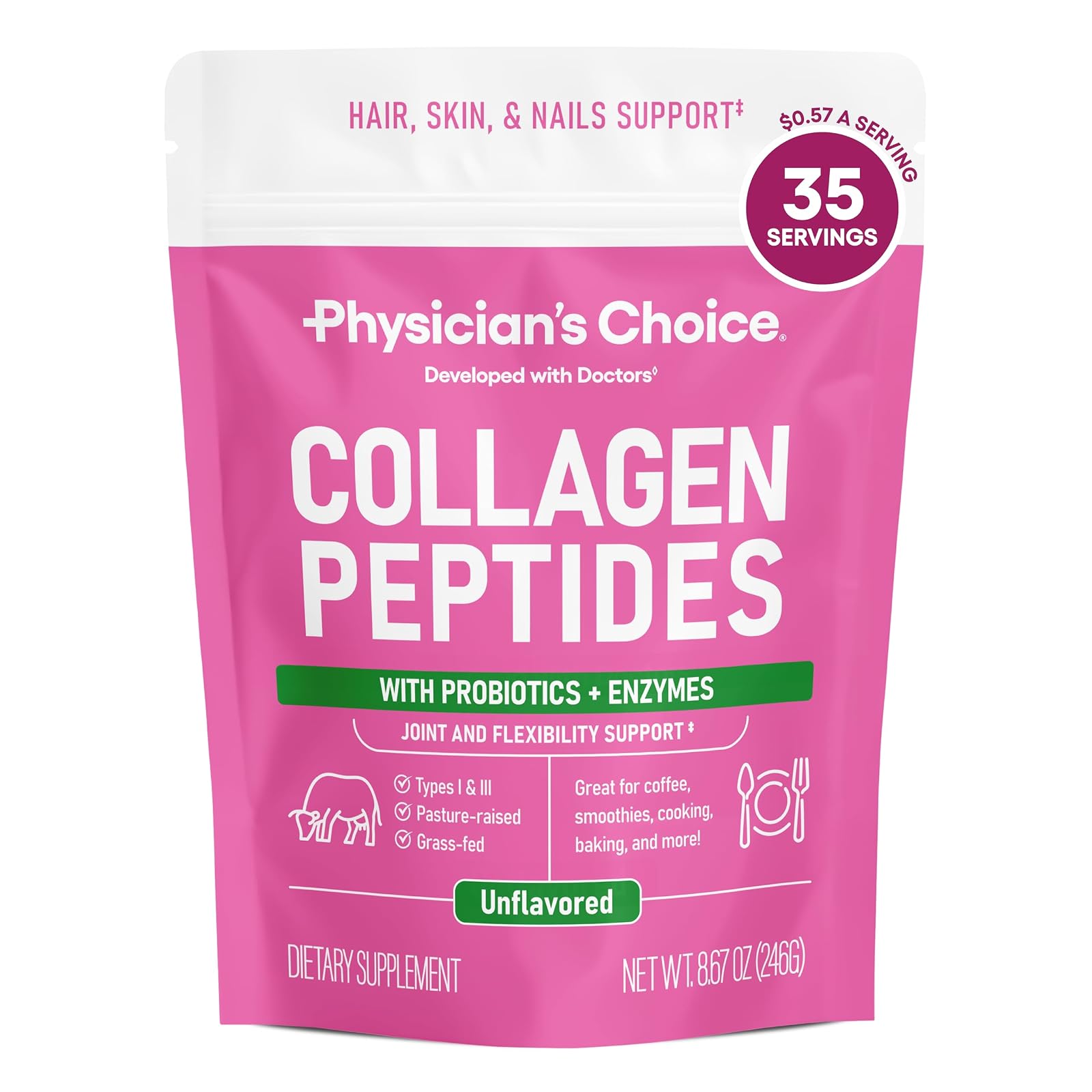 grass fed collagen peptides supplement