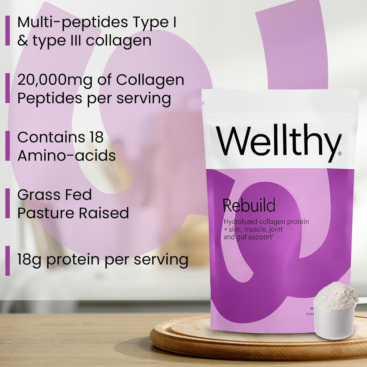 grass fed collagen peptides supplement