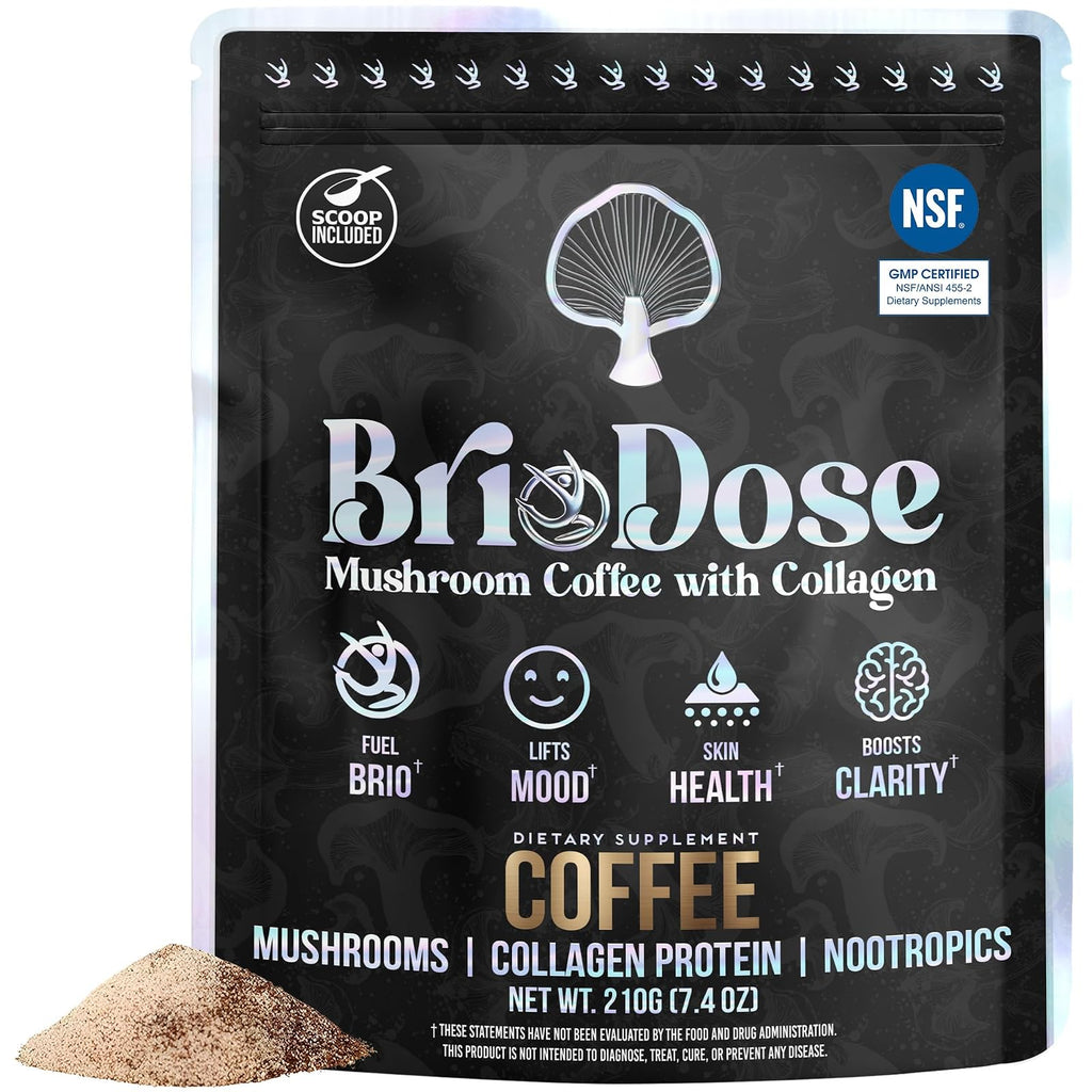 grass-fed collagen with lion's mane