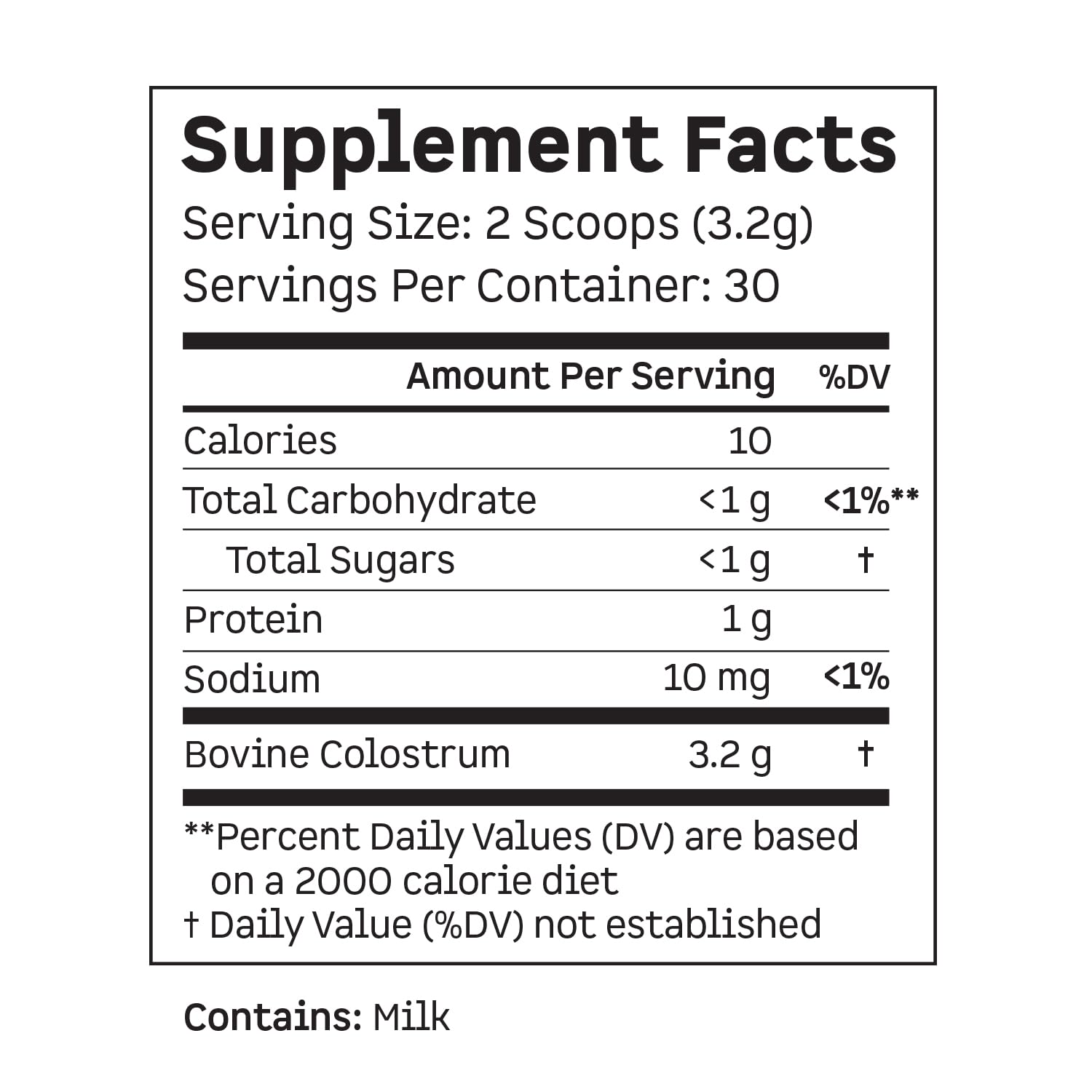 grass-fed colostrum for daily wellness