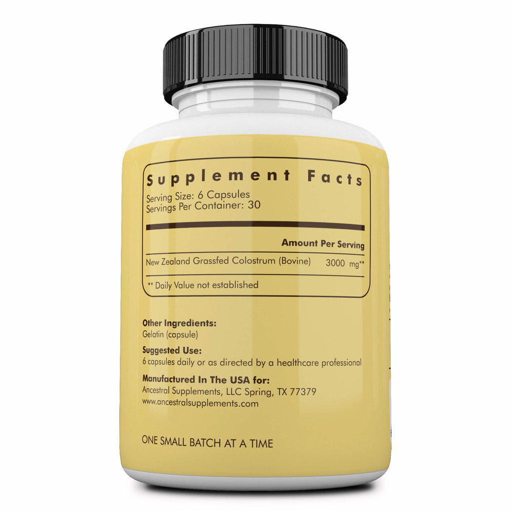 grass fed colostrum for digestive health