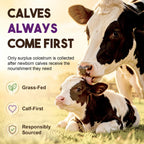 Grass-fed colostrum for gut health